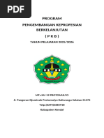 Contoh PROGRAM KEPROFESIAN BERKELANJUTAN | PDF | Karier & Perkembangan