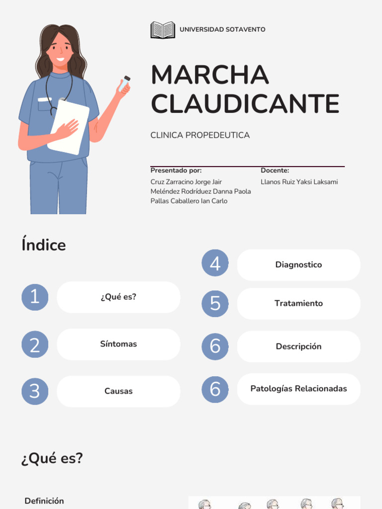 Qué es la marcha claudicante | PDF | Presión sanguínea | Artería