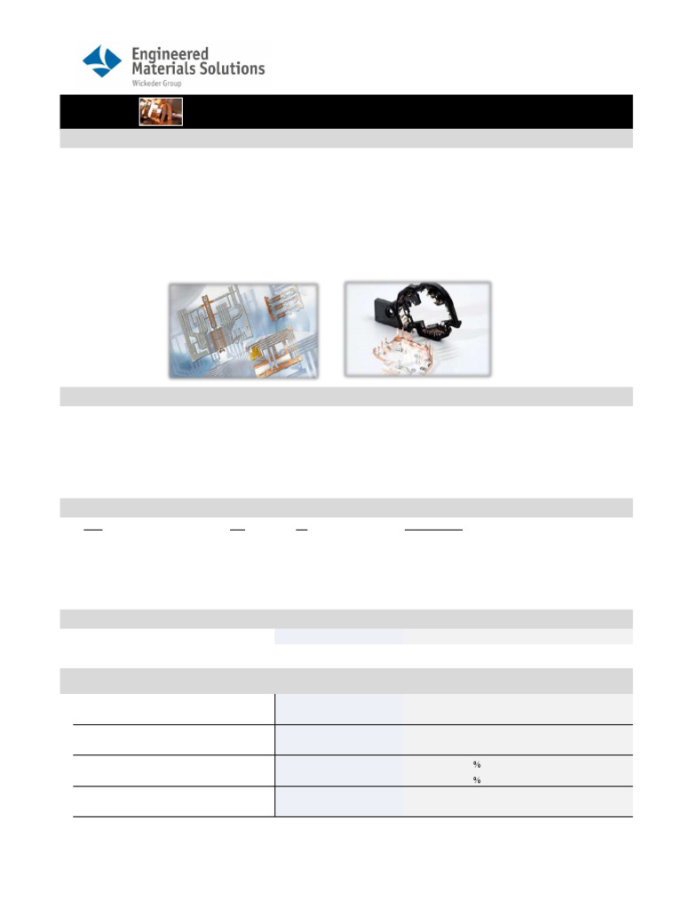 Inlay Data Sheet Draft 081914 | PDF | Copper | Aluminium