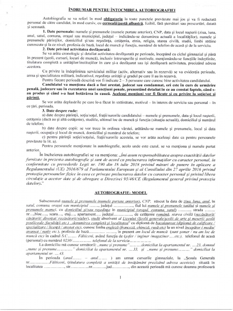 Ã Ndrumar Autobiografie | PDF