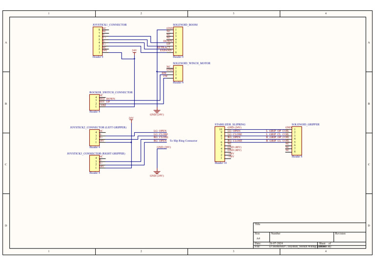 Joystick Switch Wiring Diagram | PDF | Electrical Components ...