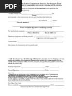 Bright Futures Volunteer Hours Log | PDF | Career & Growth