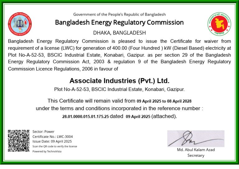 Elicense.berc.Org.bd Services Edoc Application PrintLicense | PDF