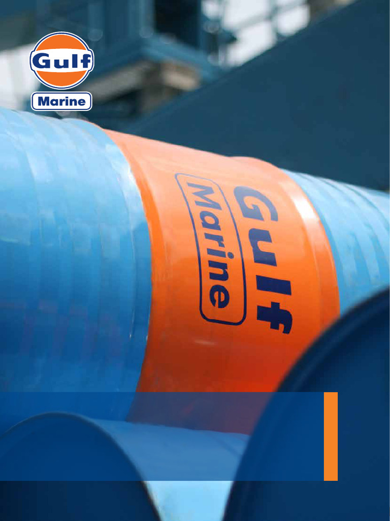Gulf Marine Oil - Product - Range | PDF | Fuel Oil | Motor Oil
