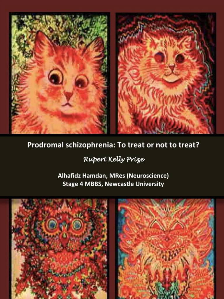 Prodromal Schizophrenia | PDF | Psychosis | Olanzapine
