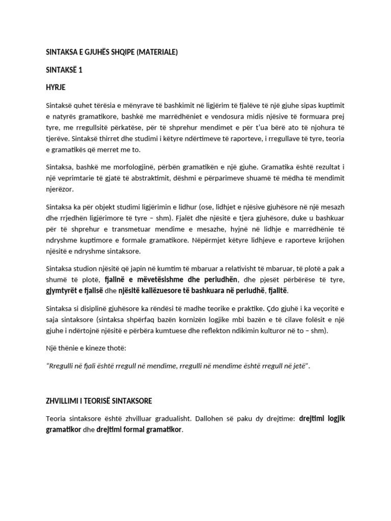 Sintakse1 2 | PDF