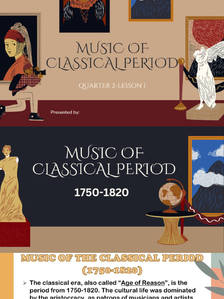 G9-MUSIC-Q2-Lesson1-2 (Music of Classical Period) | PDF