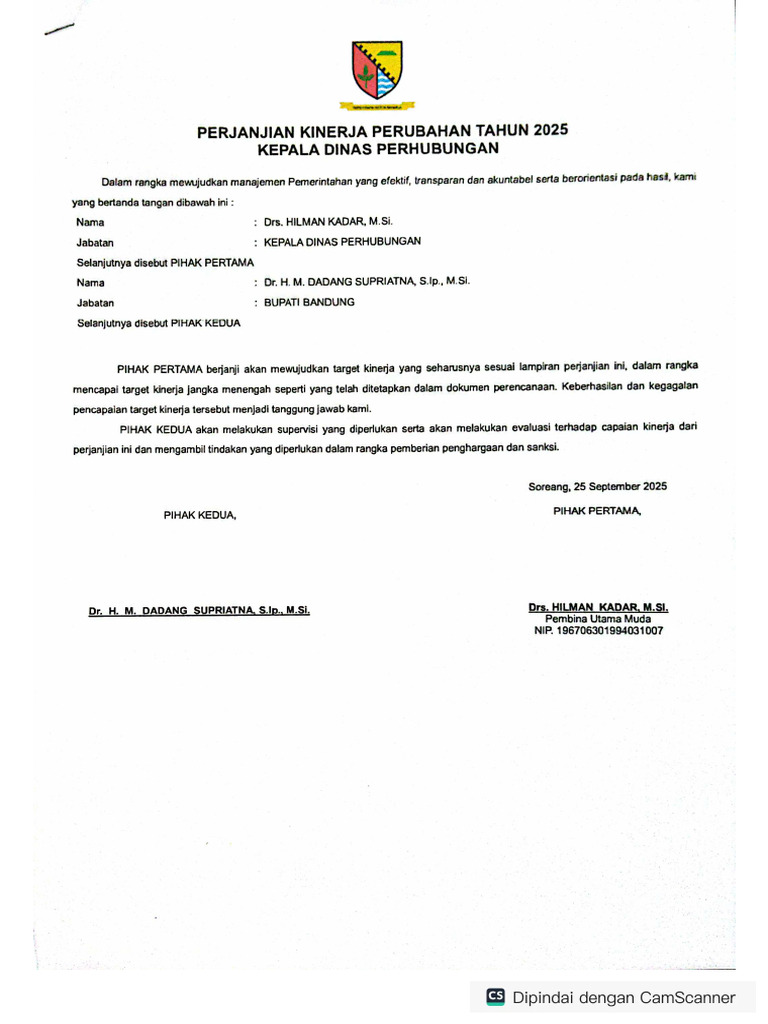 Contoh Format PK | PDF