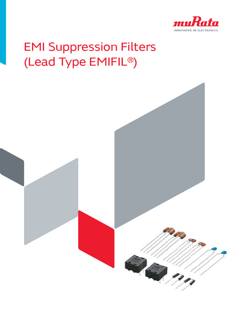 EMI Suppression Filters Overview | PDF | Inductor | Manufactured Goods