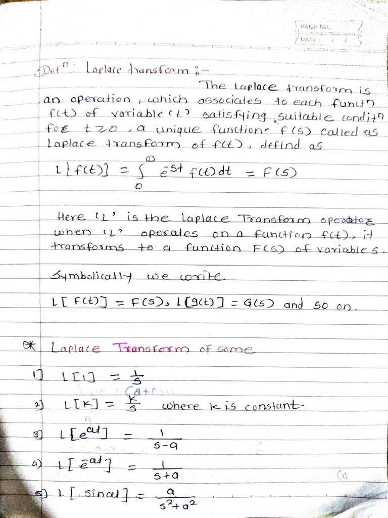 Unit 1 Mathematics 3 | PDF