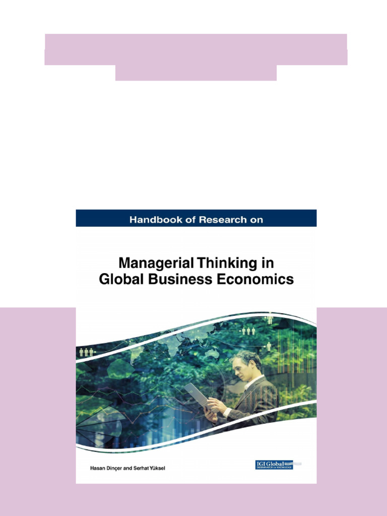 Handbook of Research On Managerial Thinking in Global Business ...