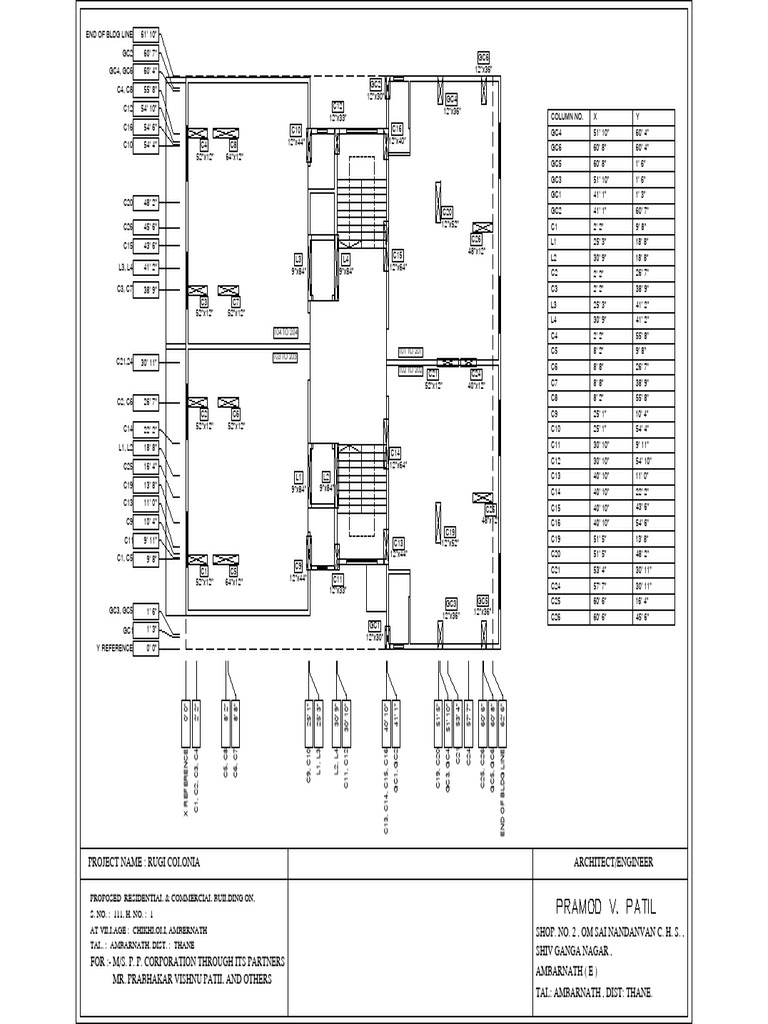 Center Line Plan R-3 | PDF