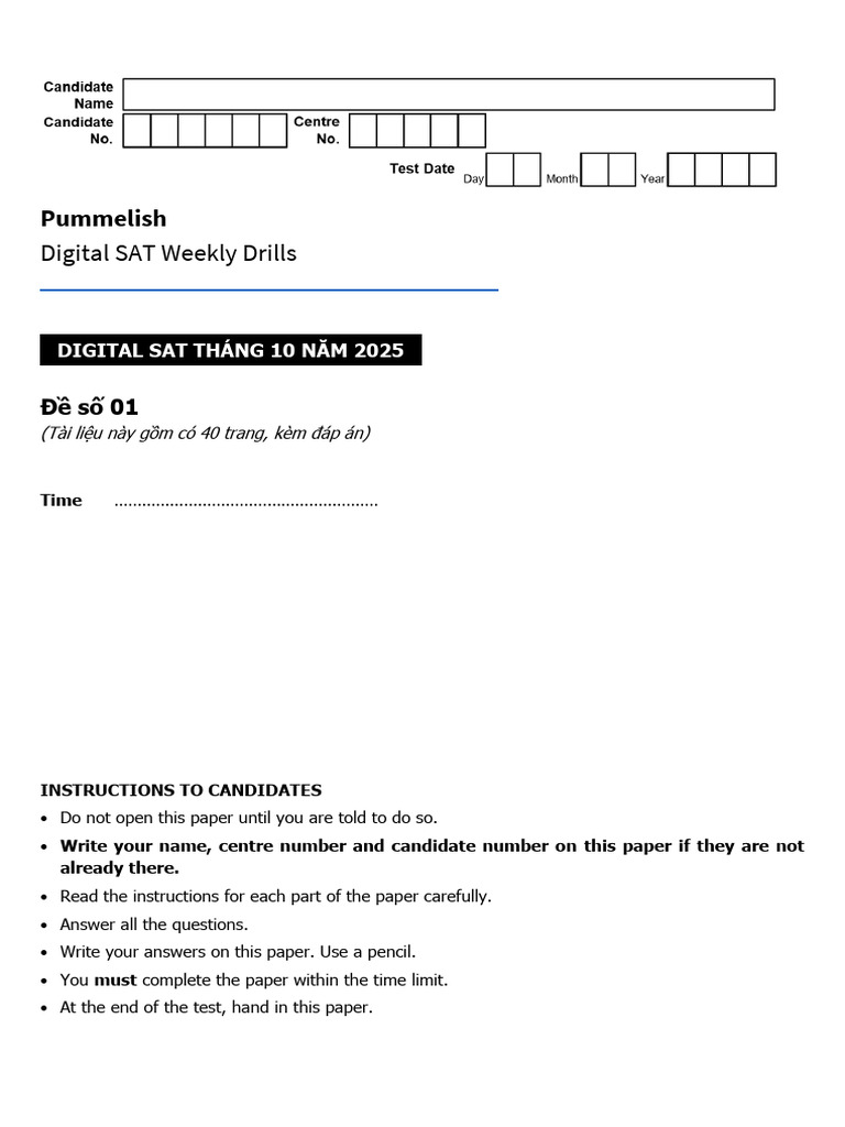 Digital SAT Weekly Drills 2025 | PDF | Chess | Chess Openings