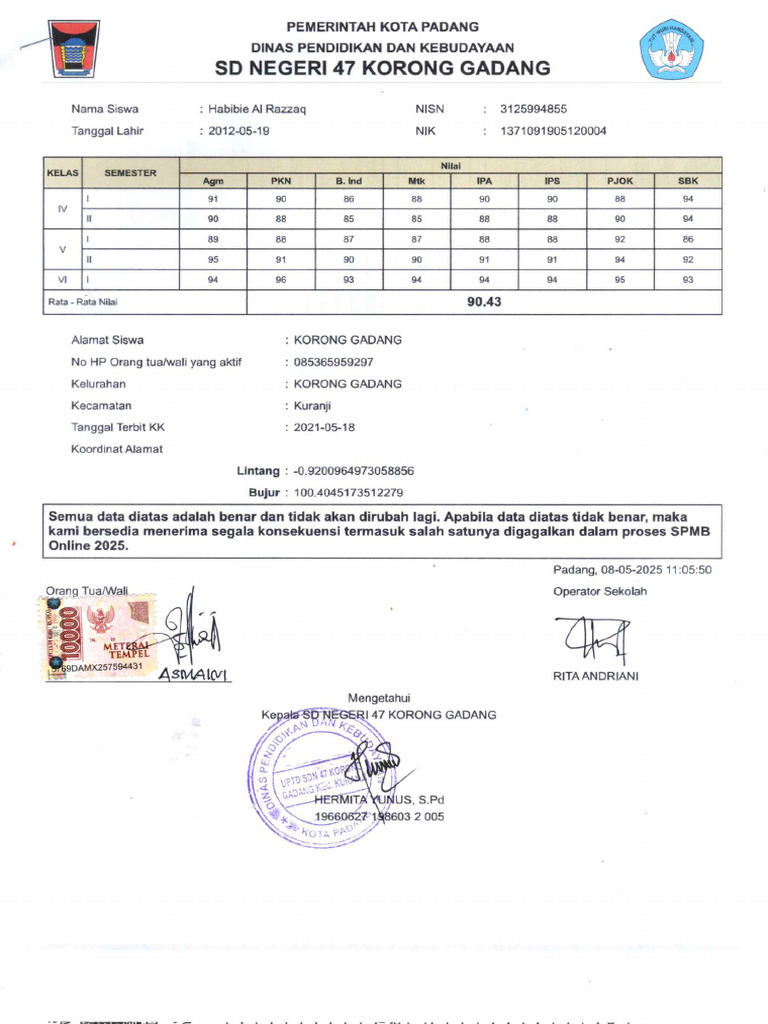 Scan Surat Pernyataan | PDF