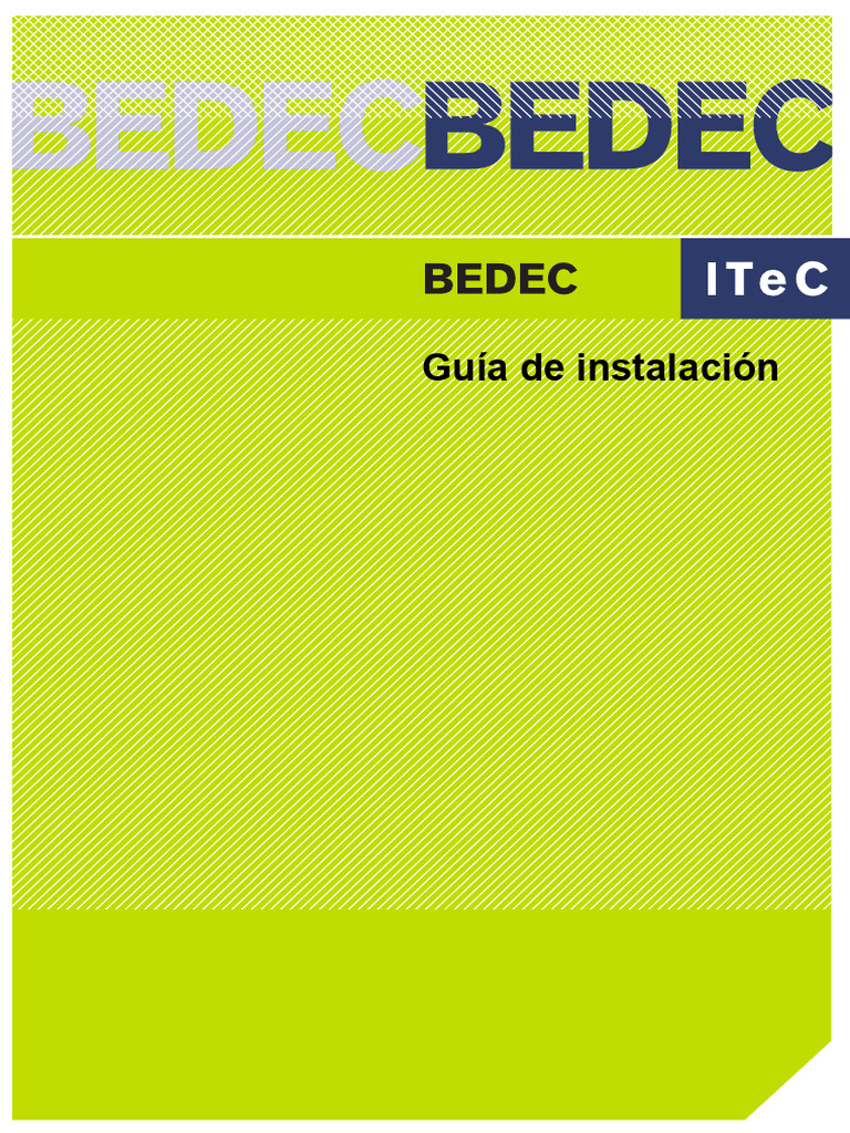 Guia Instalacion BEDEC 2018 | PDF | Microsoft Windows | Archivo de ...