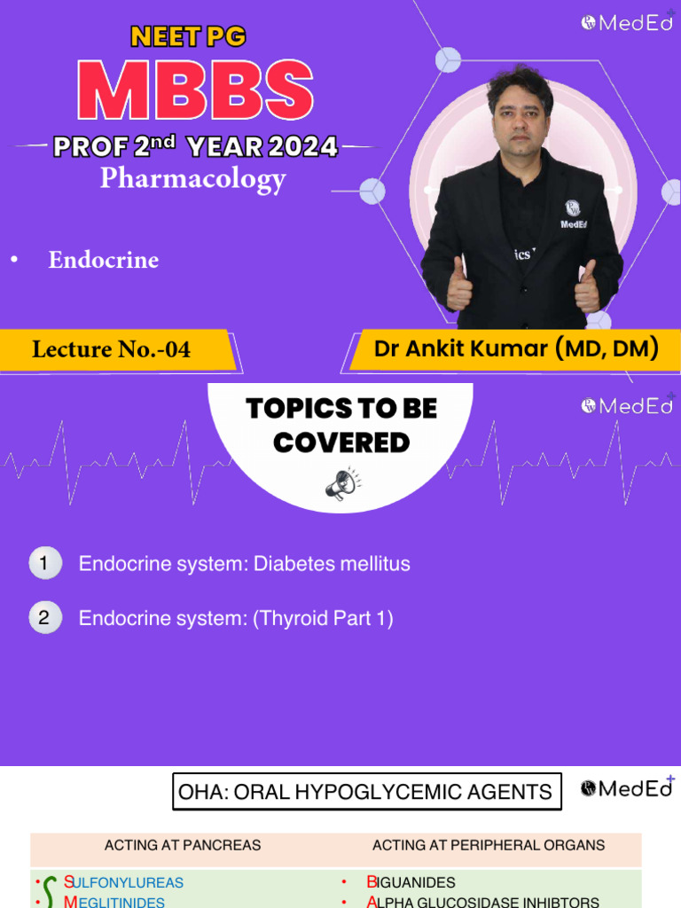 363) Endocrine 04 - Class Notes (MBBS Prof 2nd Year) | PDF ...