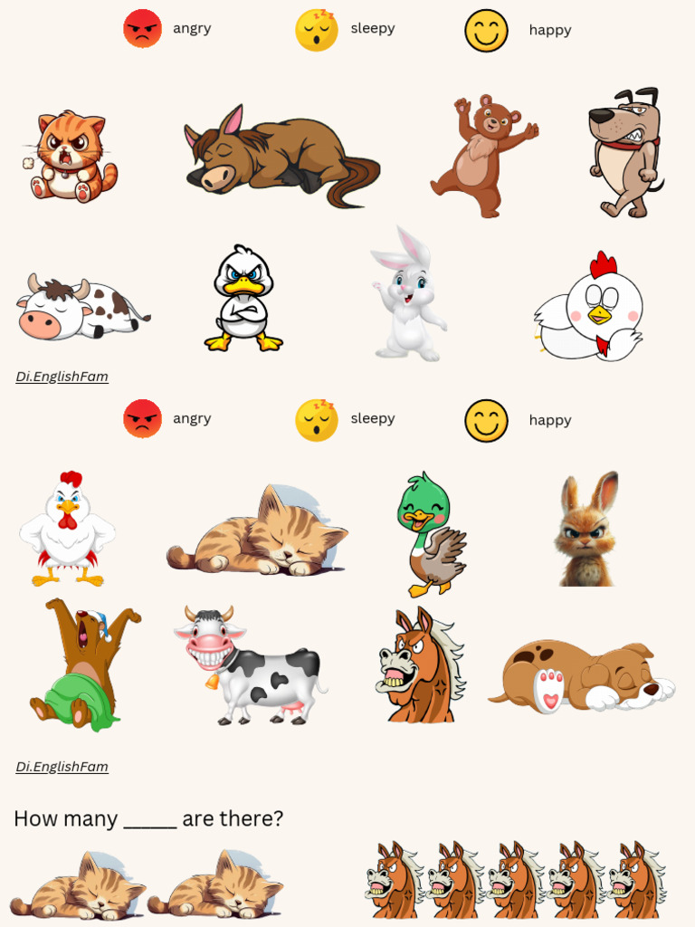 Animals Di - Englishfam | PDF