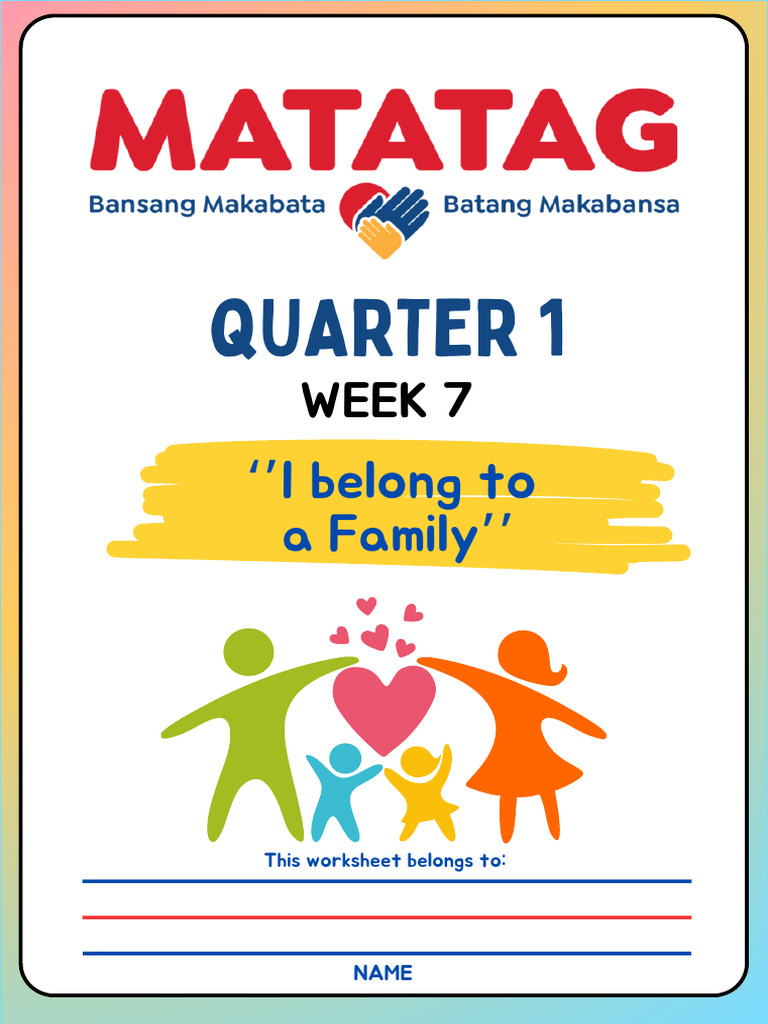 Week 7 Worksheets | PDF
