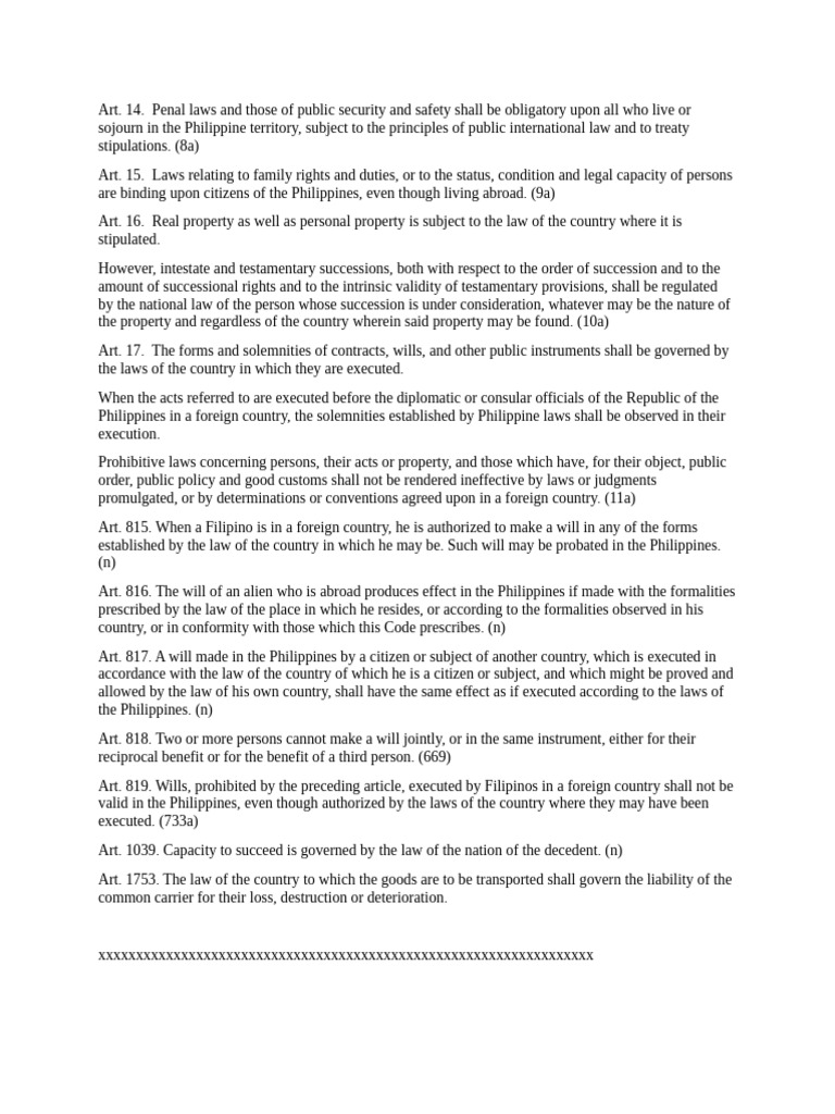 Philippine Laws on Property and Wills | PDF | Will And Testament | Marriage