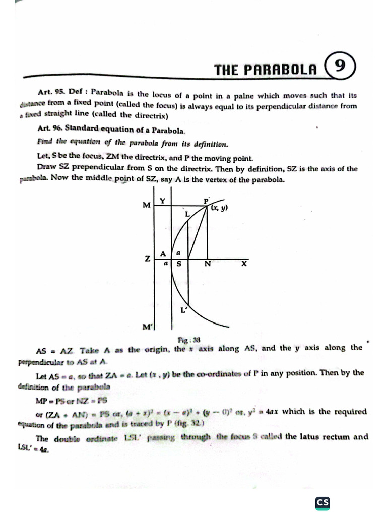 The Parabola - Book | PDF
