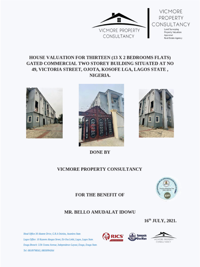 House Valuation | PDF | Real Estate Appraisal
