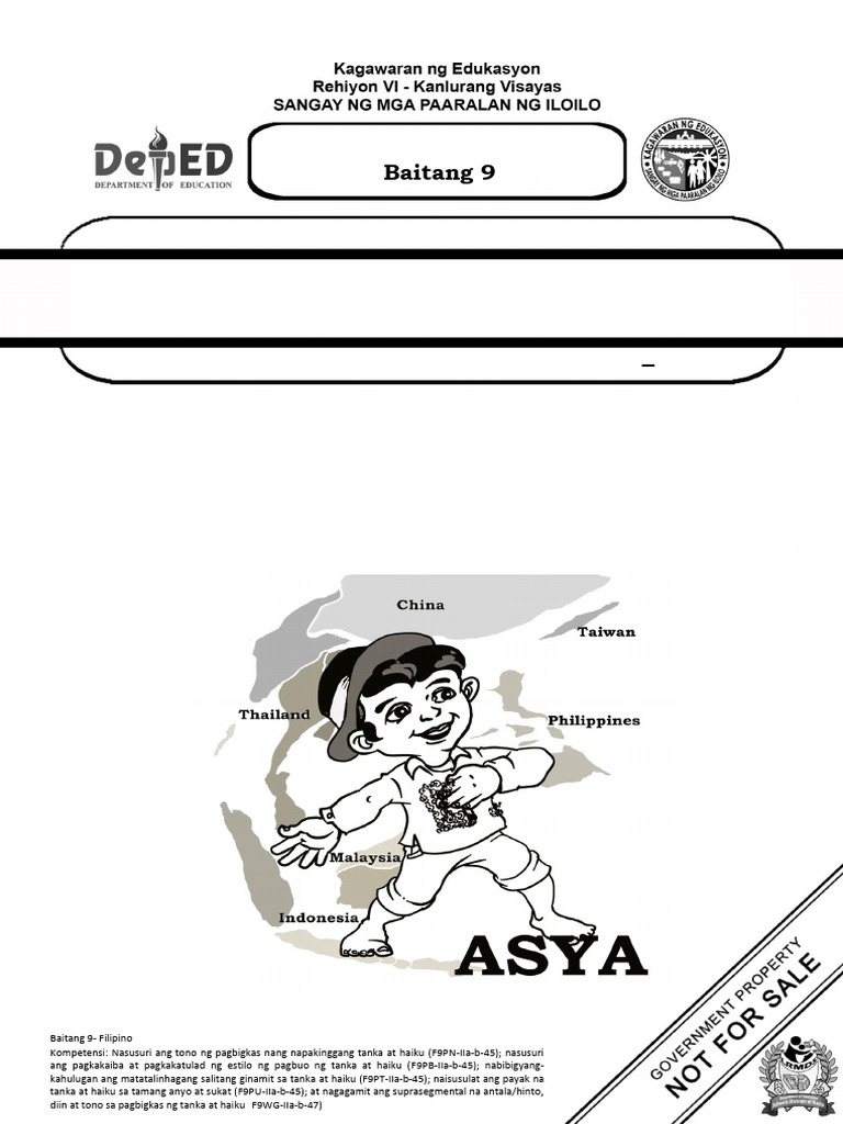 q2 Wk1 Aralin1 Fil9 With Answer Key | PDF