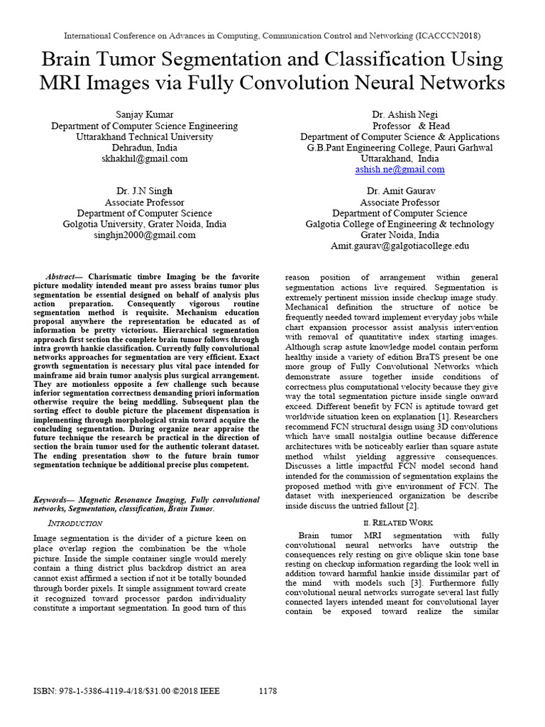 Brain Tumor Segmentation and Classification Using MRI Images Via Fully ...
