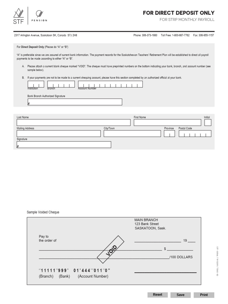 stf-00166 20221011 RH Fillable | PDF | Cheque | Service Industries