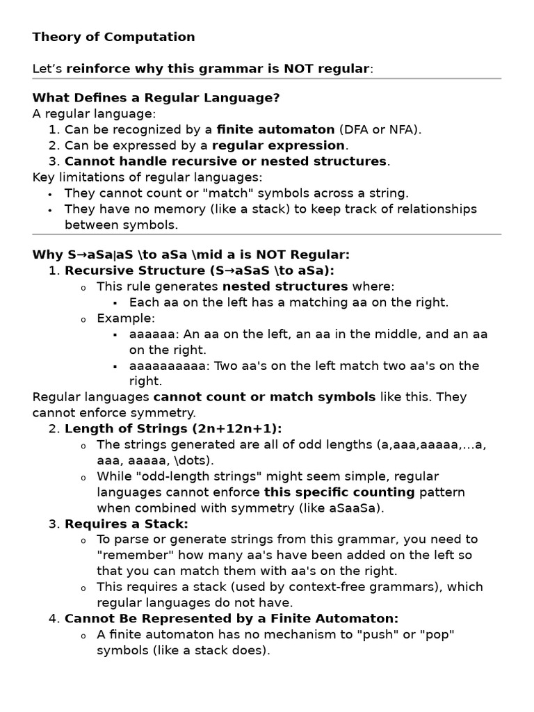 Theory of Computation - Last Exam | PDF | Recursion | Automata Theory