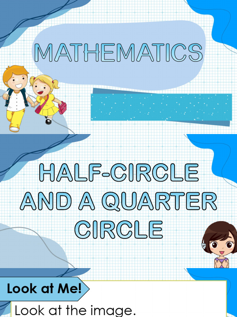Understanding Half and Quarter Circles | PDF
