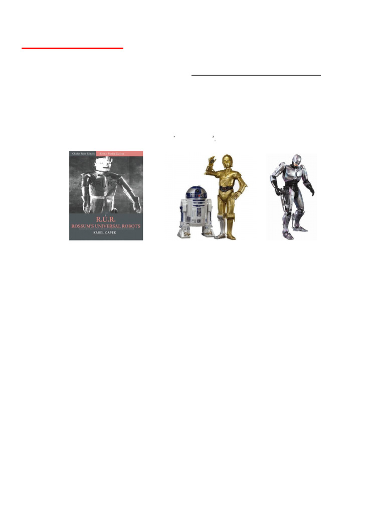 Ud4 Tema 1 Robótica Industrial | PDF | Robot | Robótica