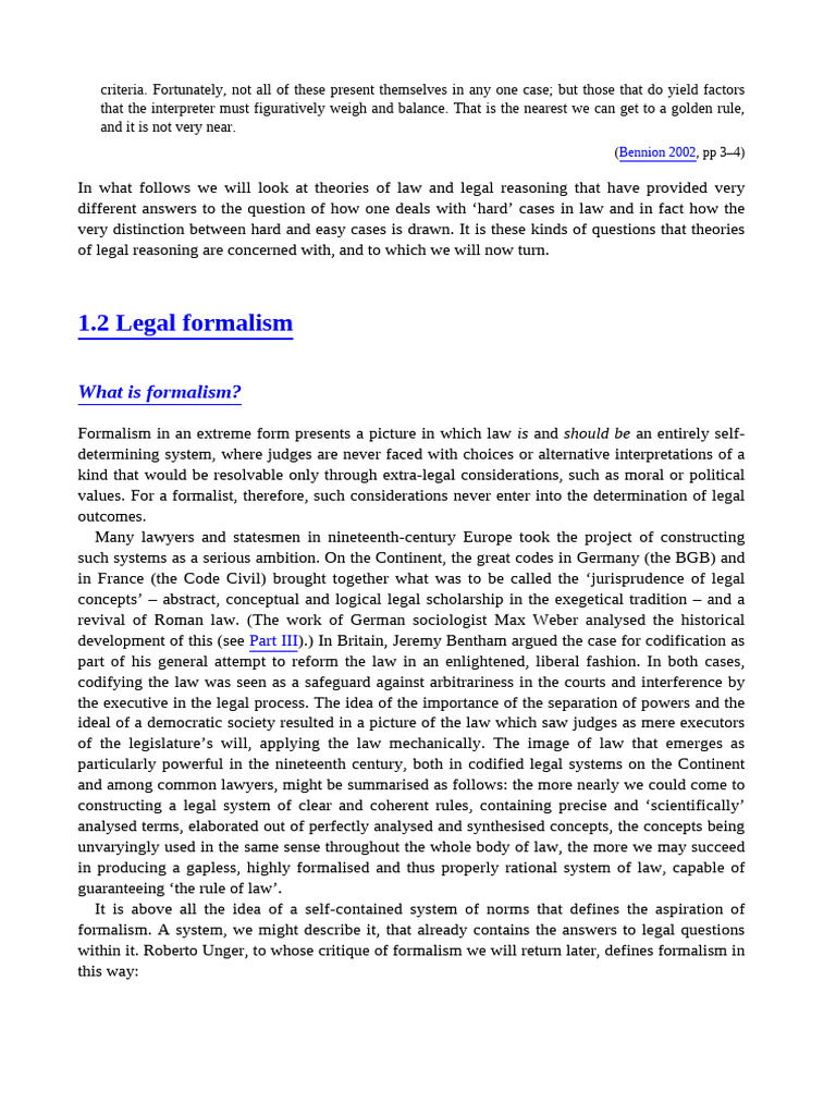 Jurisprudence Themes and Concepts - (1.2 Legal Formalism) | PDF | Logical Consequence ...