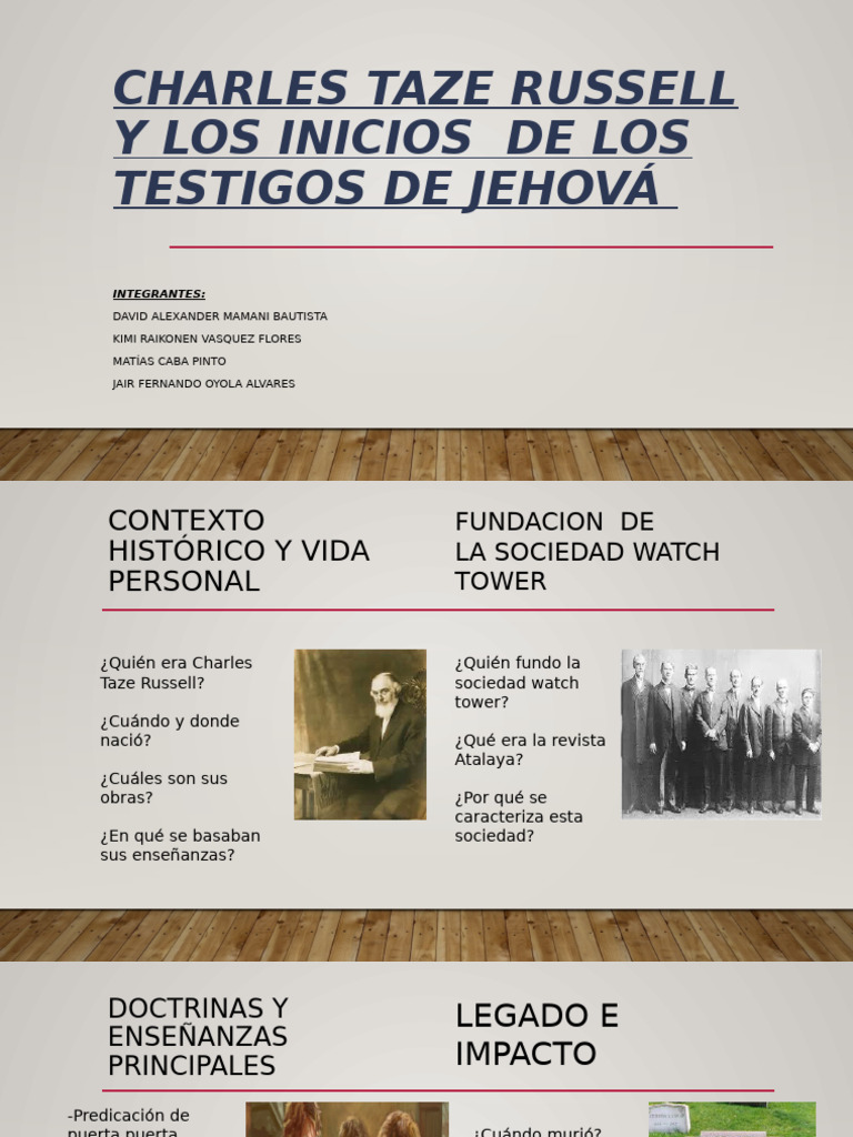 Charles Taze Russell | PDF