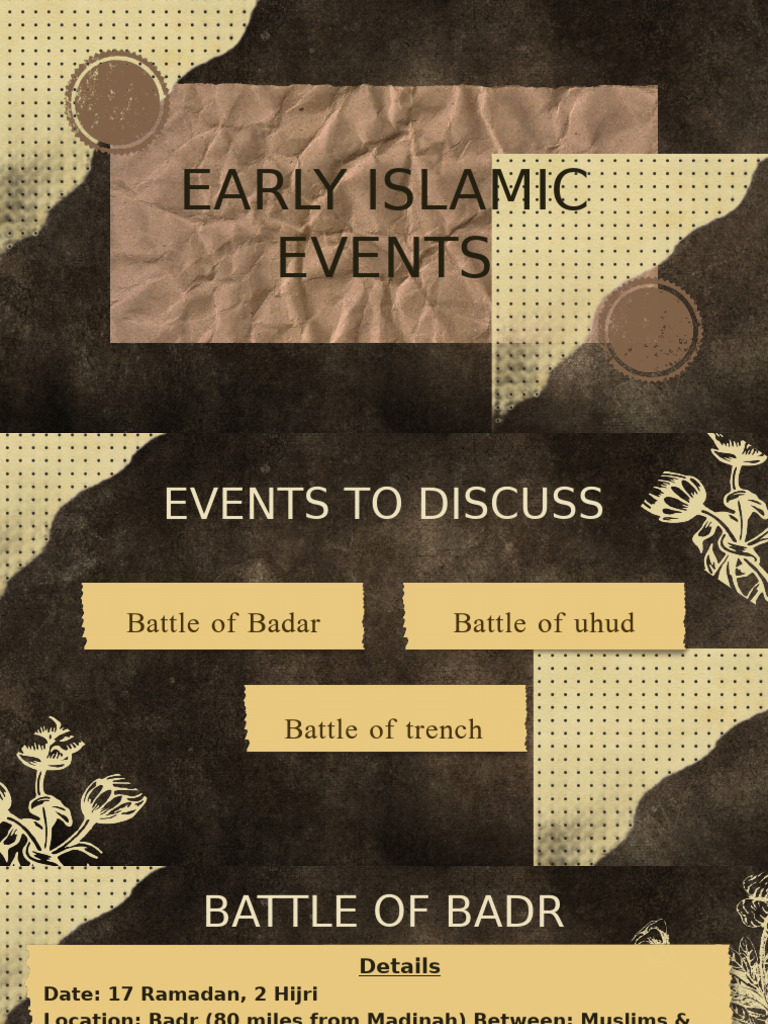 The First 3 Battles of Prophet 1-3 AH | PDF | Muhammad | Banu Hashim