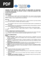 Badac Minutes November 2025 | PDF