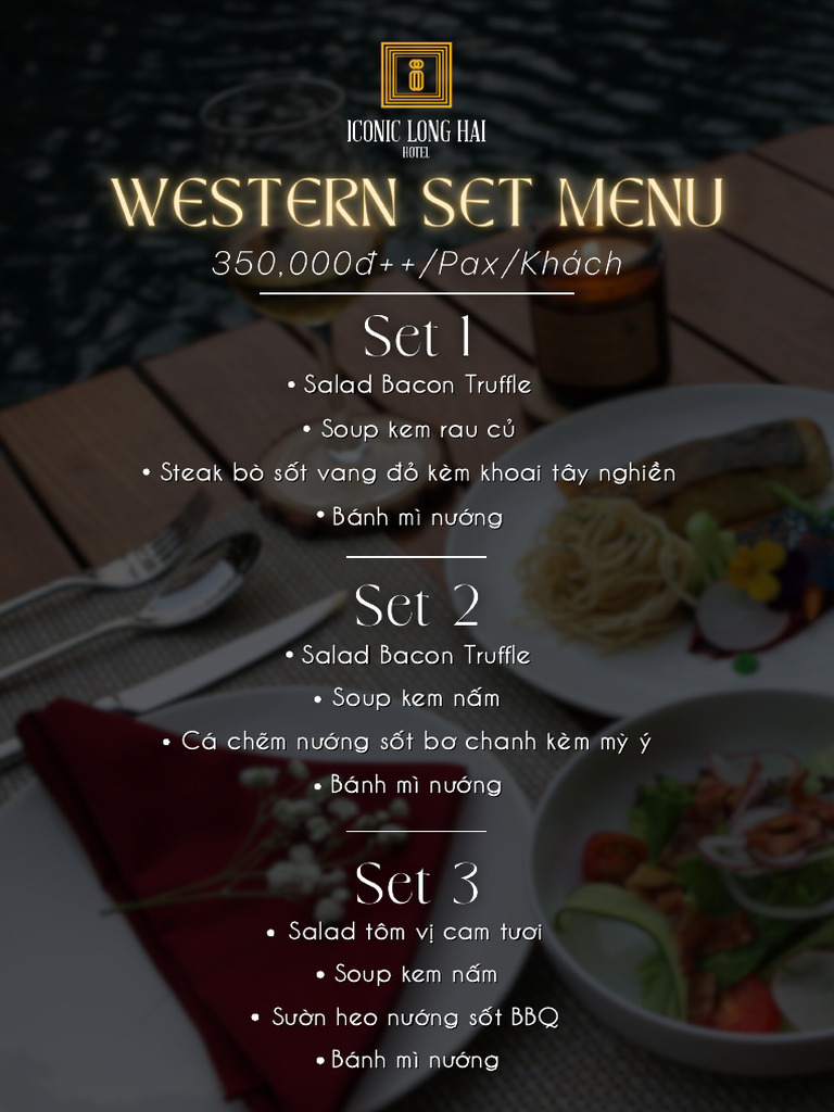 Western Set Menu | PDF