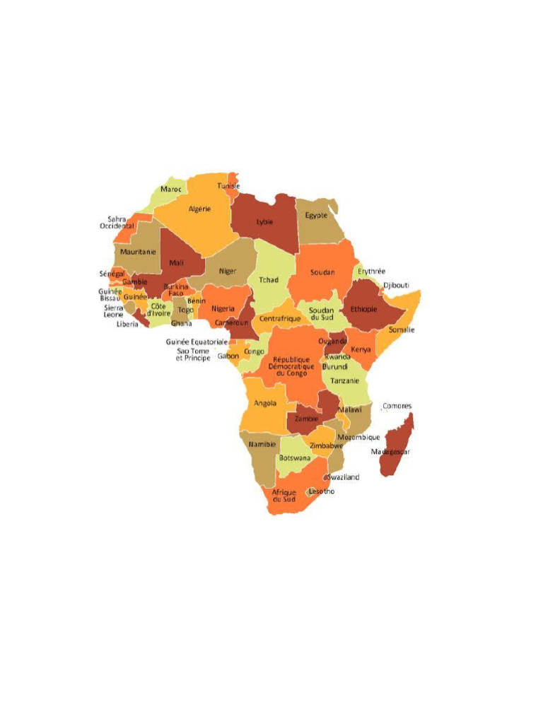 Carte D'afrique | PDF