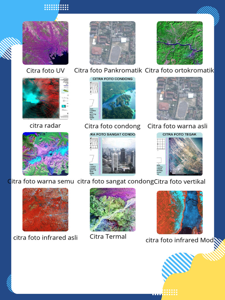 Blue Yellow White Simple Modern Geometric Page Border A4_20250923 ...