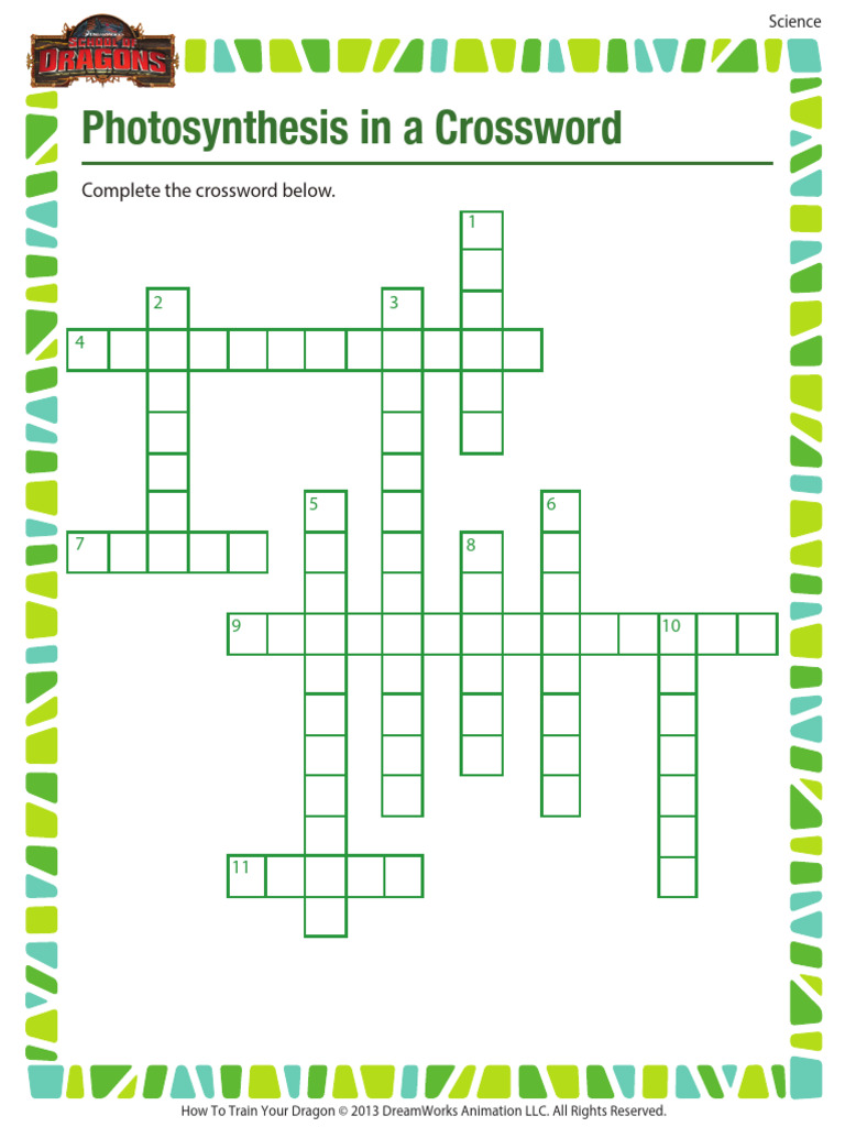 Photosynthesis Crossword Puzzle | PDF