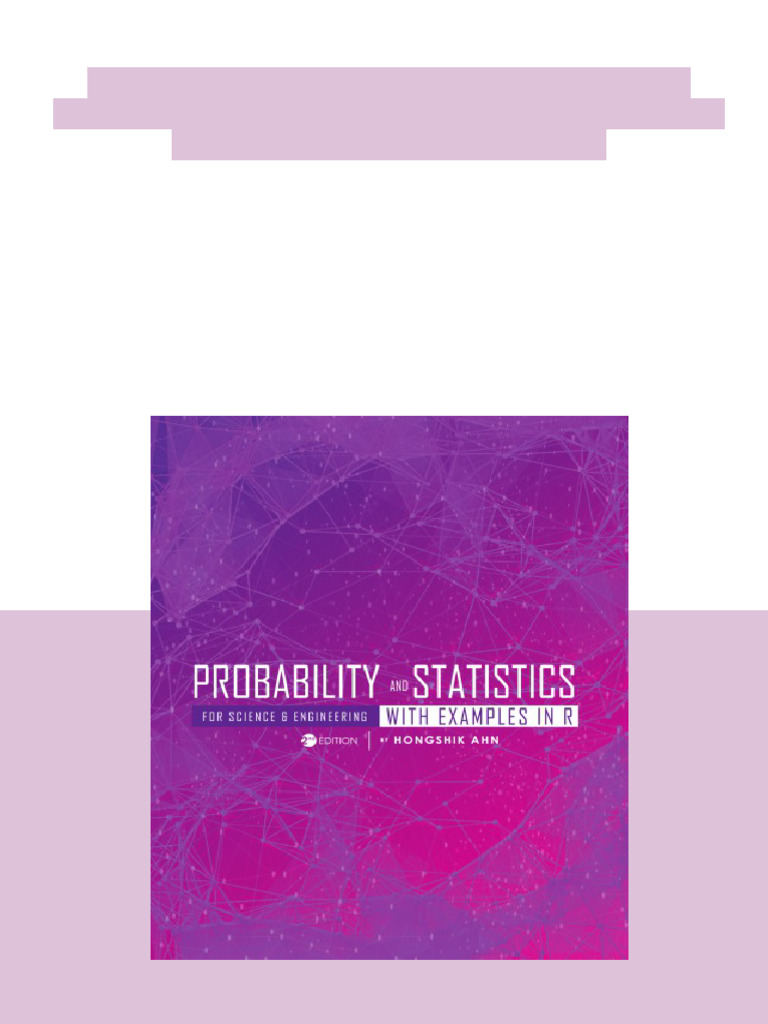 (Ebook) Probability and Statistics for Science and Engineering with ...
