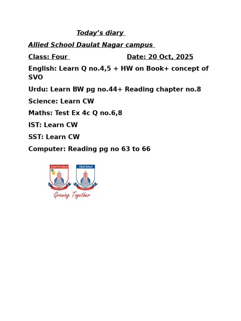 Diary | PDF