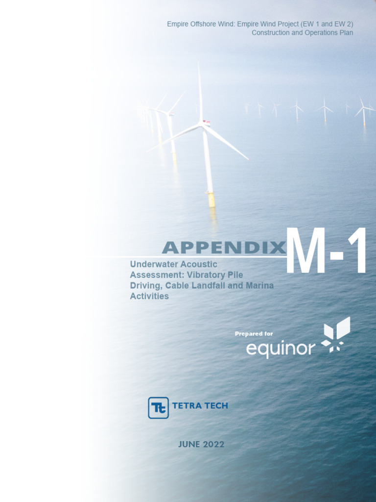 Public - EOW COP Appendix M-1 - Undrwr Acous Assess - Pilote de ...