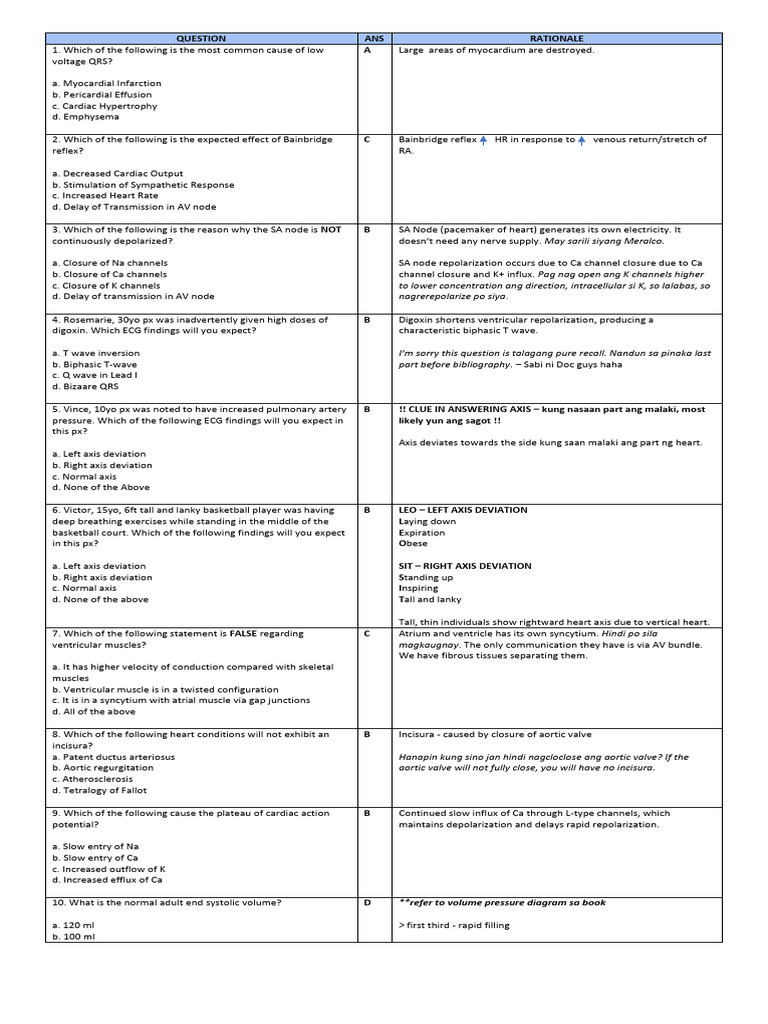 Cardiac Physiology and ECG Interpretation | PDF | Diastole | Heart