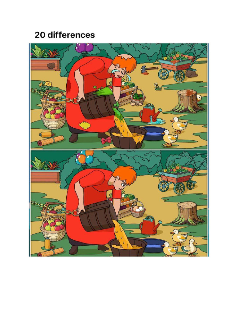 Find The Different | PDF