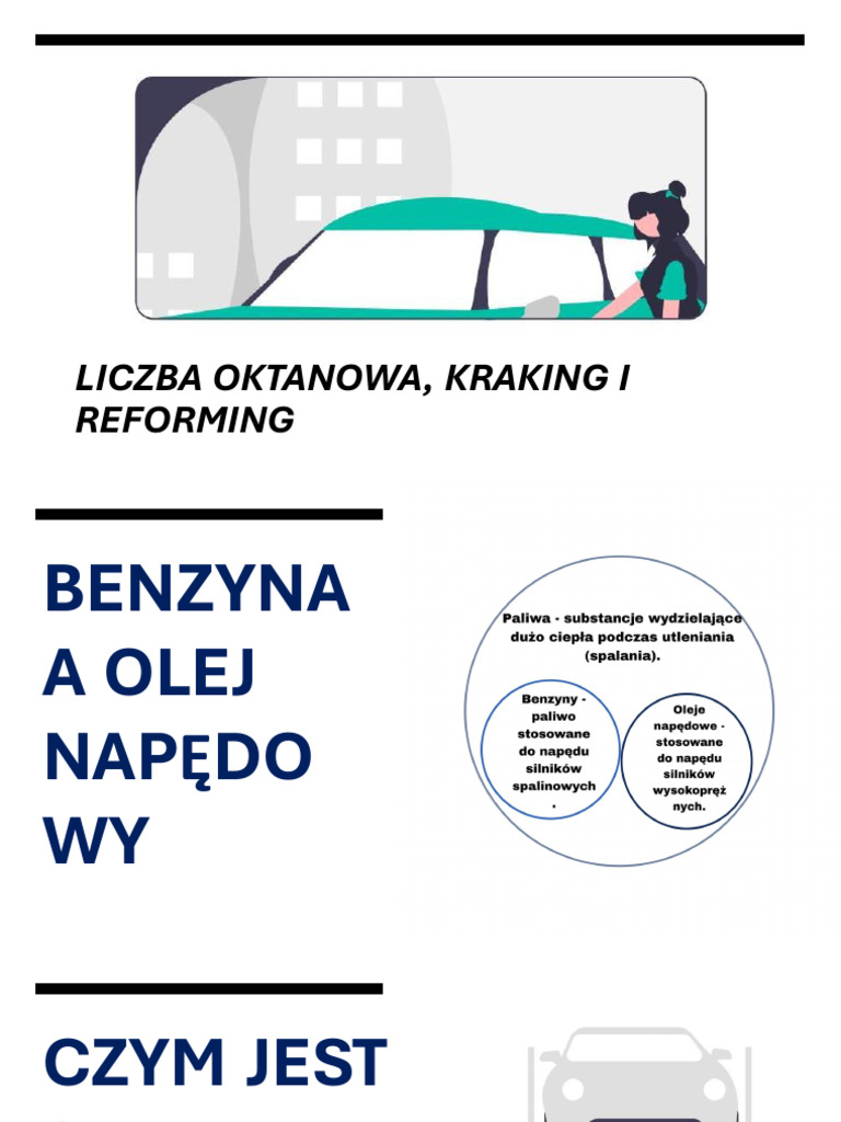 Liczba Oktanowa, Kraking I Reforming | PDF