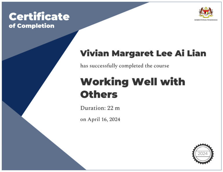 Working Well With Others | PDF