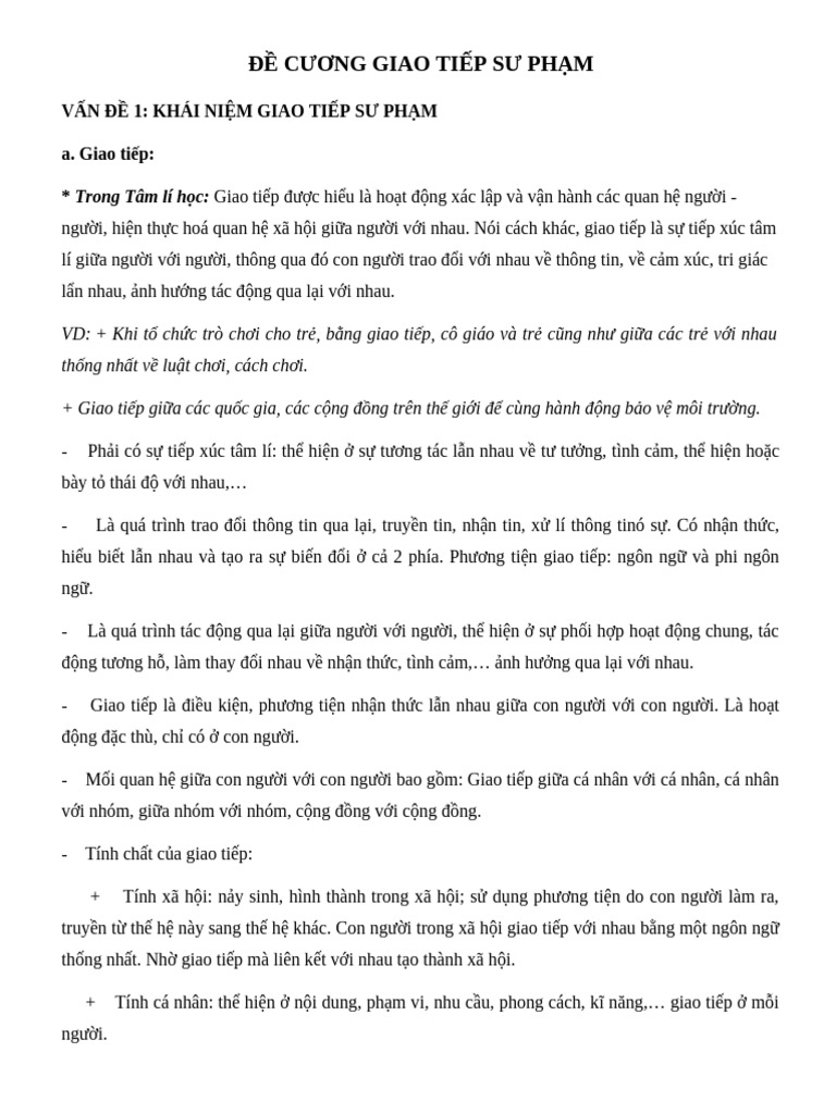 849756636-ĐỀ-CƯƠNG-GTSP | PDF