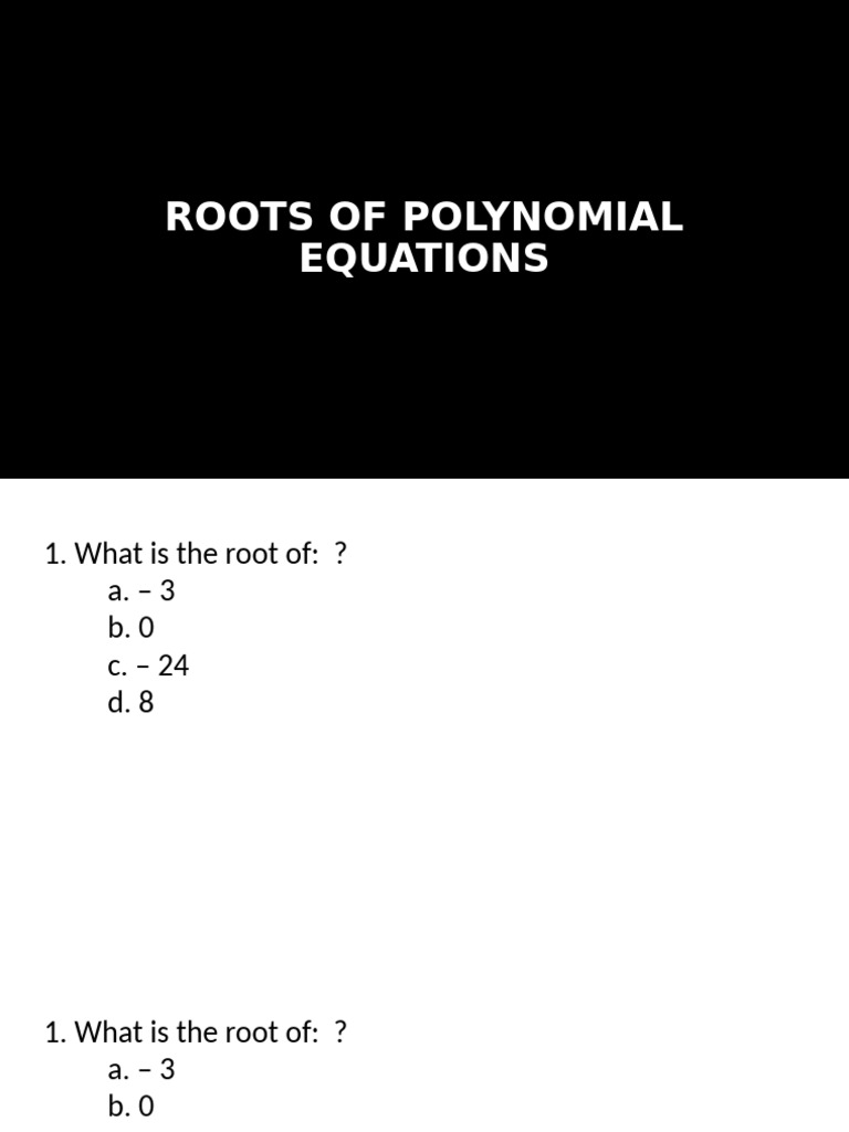 Polynomial Equations and Graphs Quiz | PDF | Circle | Perpendicular