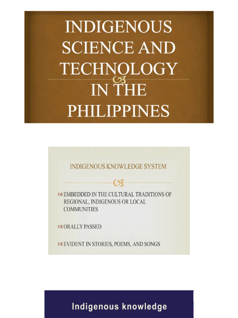 Chapter1 Lesson4 Indigenous Science | PDF