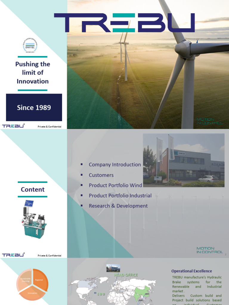TREBU Company Presentation | PDF | Brake | Valve